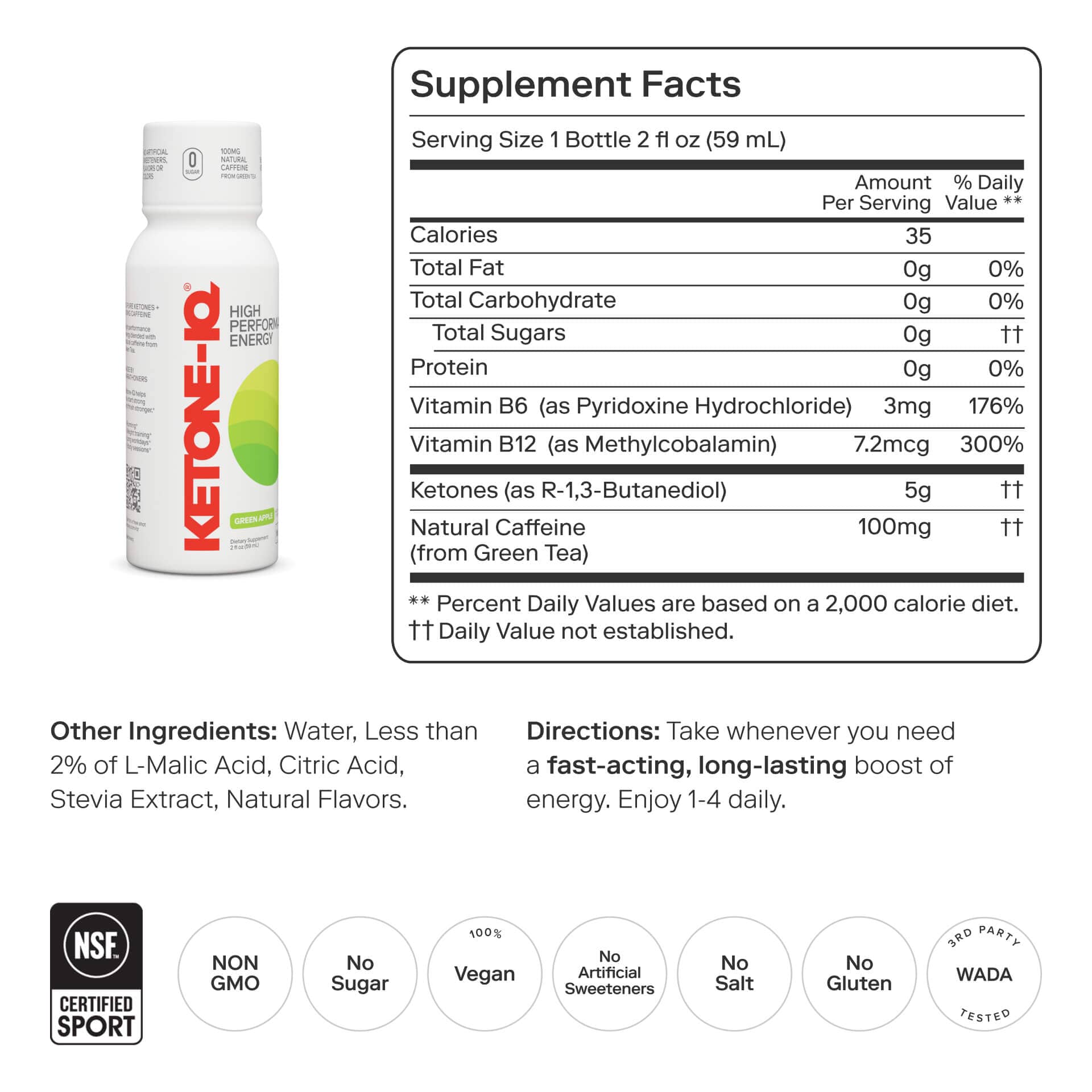 Ketone-IQ +Caffeine — High Performance Energy – Ketone-IQ®