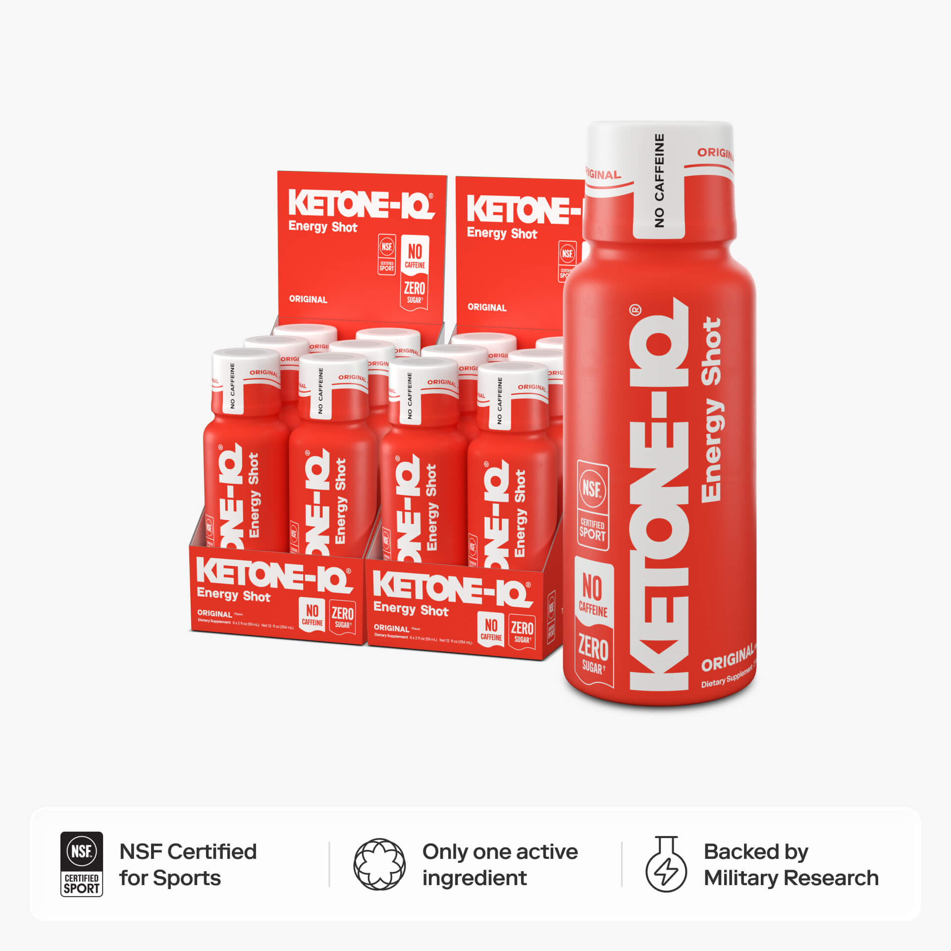 Ketone-IQ No Caffeine Shot Original – Ketone-IQ®