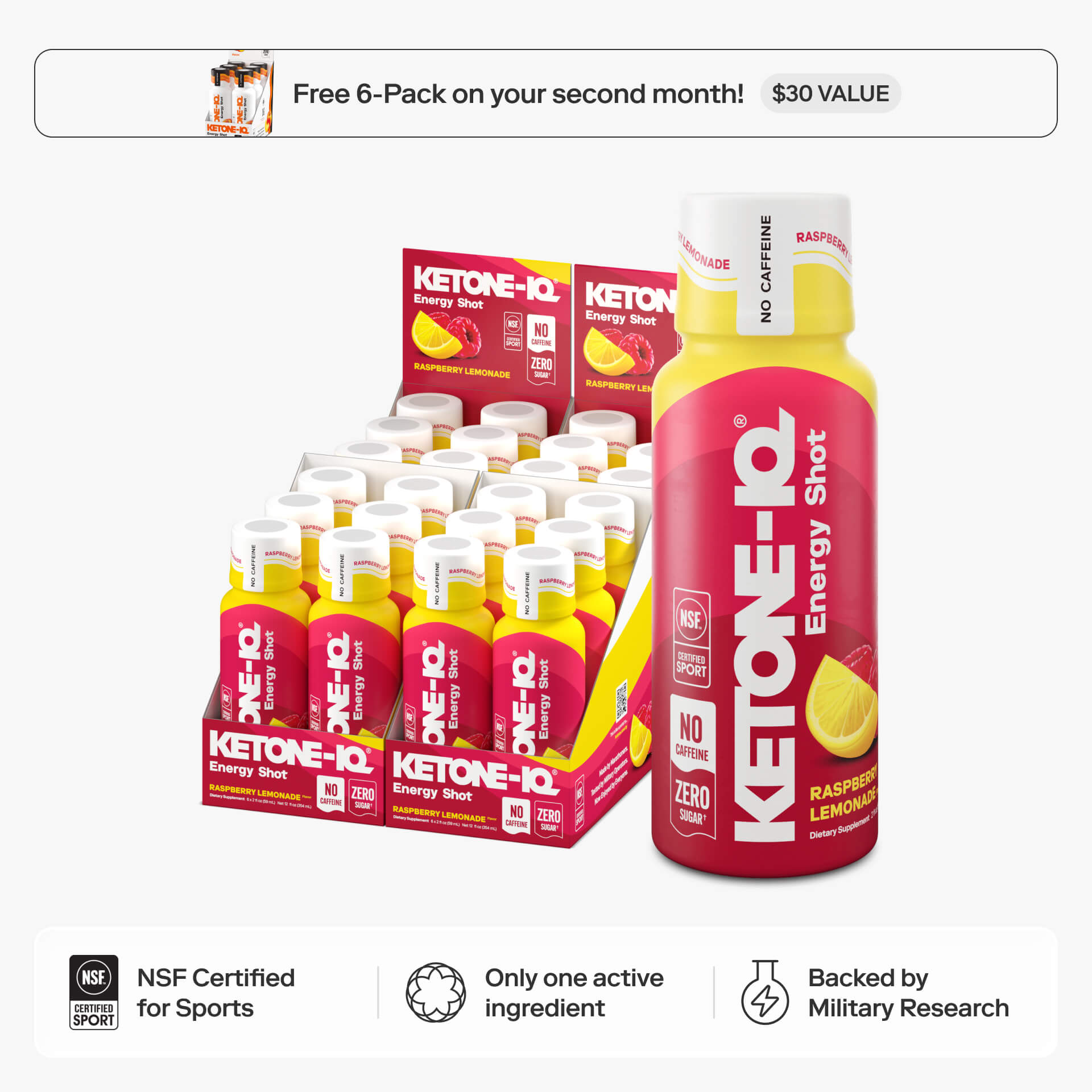 Ketone-IQ No Caffeine Shot Original – Ketone-IQ®